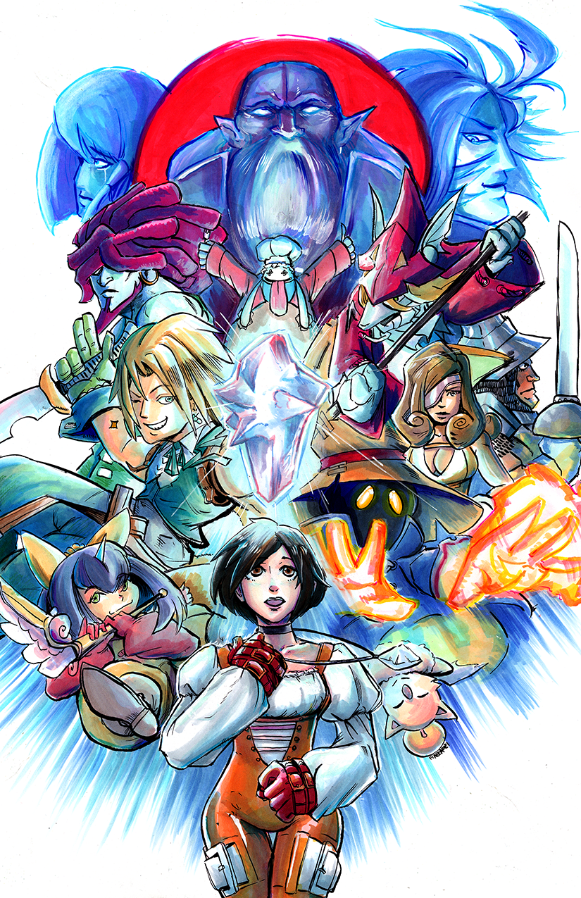 Crystal Adventure - Final Fantasy IX | Maeca Art